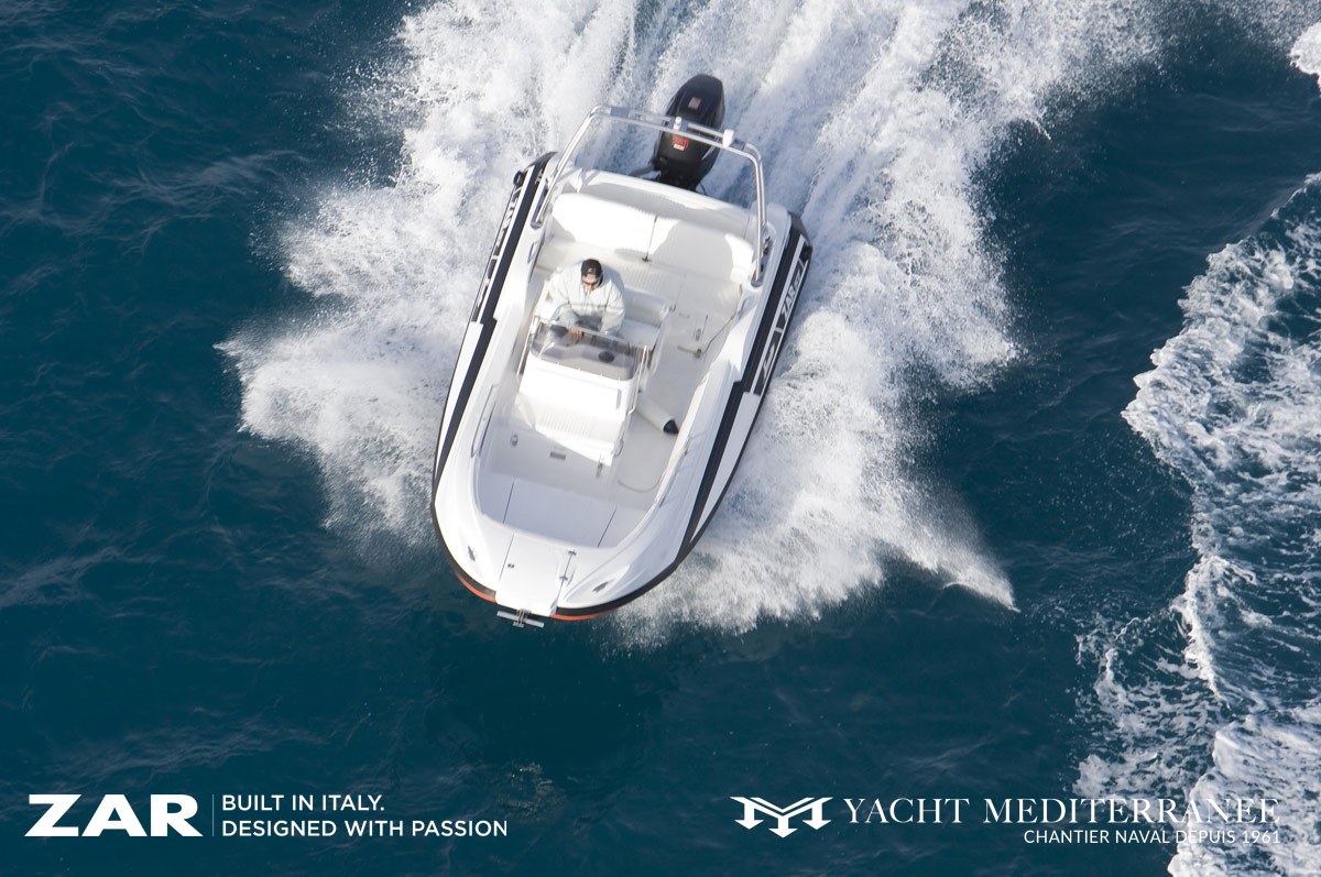 Semi-rigide ZAR 47 - Yacht Méditerranée Marseille