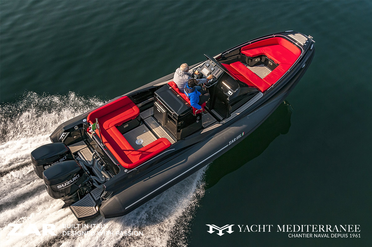 Semi rigide Zar 85 SL - Yacht Méditerranée Marseille