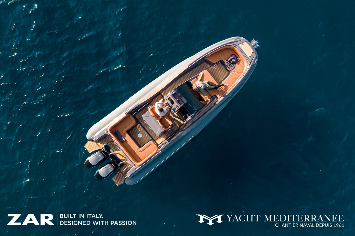 Semi rigide Zar 95 SL - Yacht Méditerranée Marseille